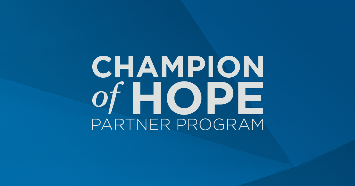 Champion of Hope | Partner with Joel Osteen Ministries to Spread Hope ...